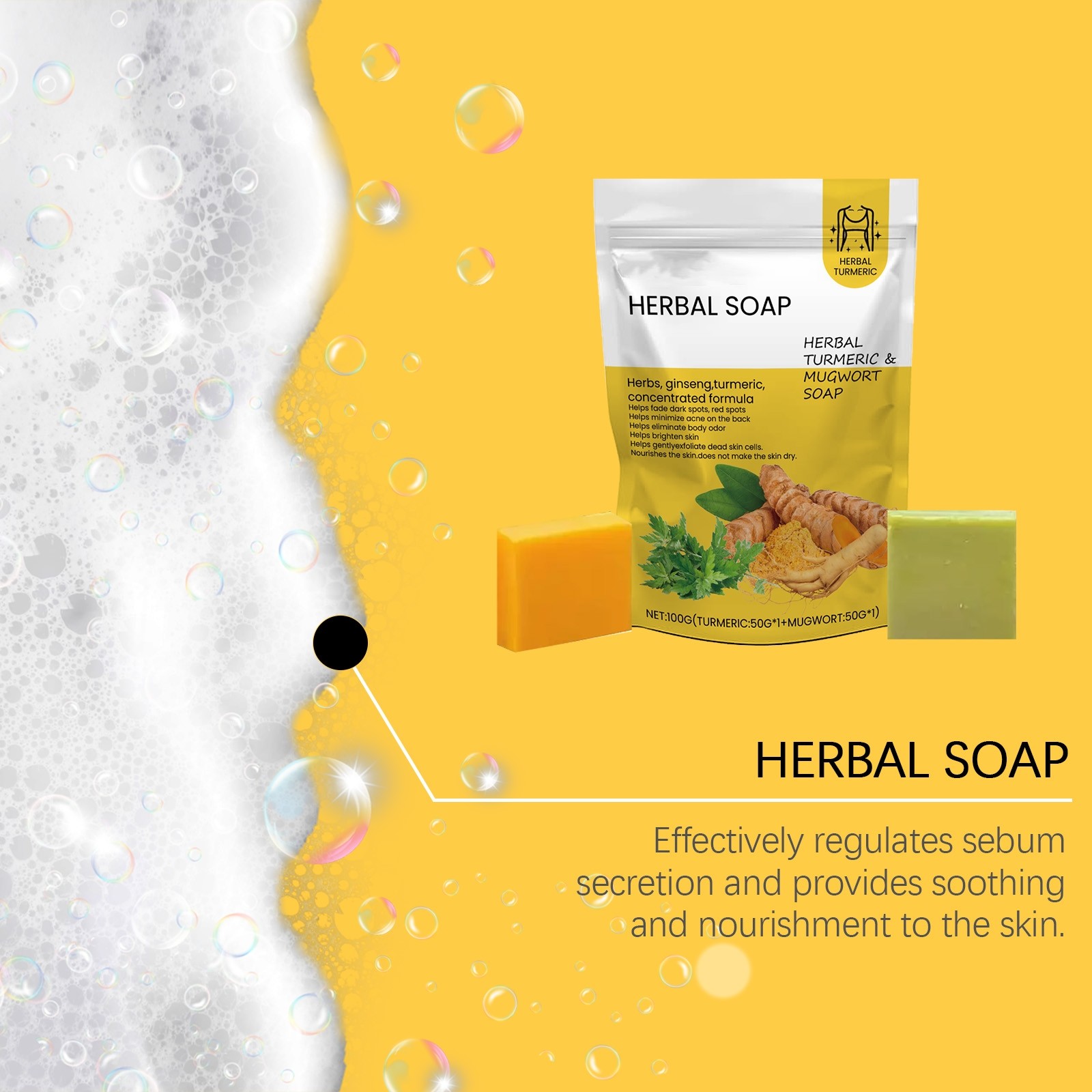 Clear Out Stock! Awwp Yellow 2 X Soap 5 Bars Skin Spa Soap Reduce on ...